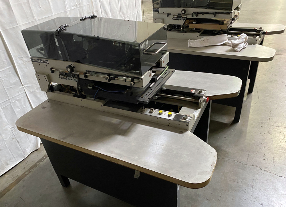 MPM TF-100 Screen Printer, Used Quality Semiconductor. LTCC, MLCC, SMT ...