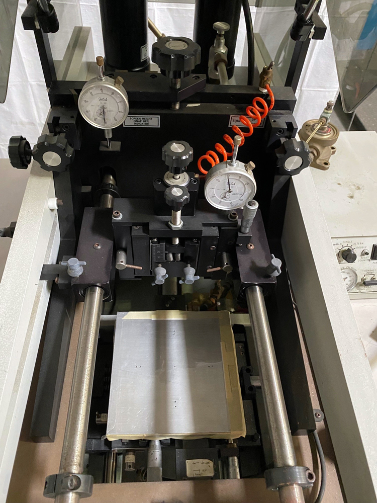 MPM TF-100 Screen Printer, Used Quality Semiconductor. LTCC, MLCC, SMT ...