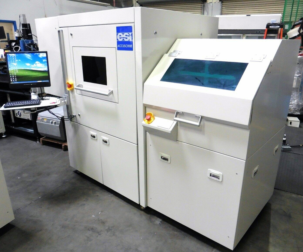 ESI Accuscribe 2000 FX Laser Wafer Scriber, Used Quality Semiconductor ...