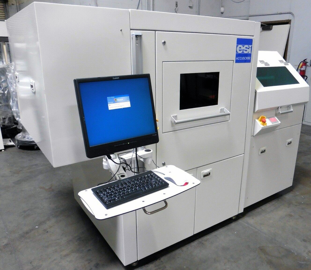ESI Accuscribe 2000 FX Laser Wafer Scriber, Used Quality Semiconductor ...